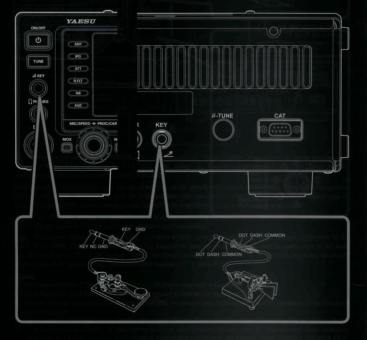 FT-DX1200 OPERATOR'S MANUAL Page 12